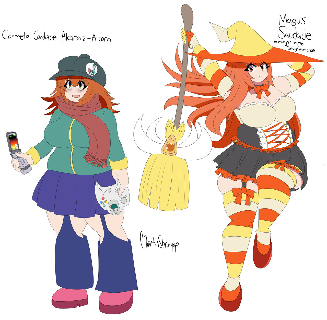 Candy Corn-chan Alter Ego reveal by RikaChanDibujos on DeviantArt Candy Corn-chan Alter Ego reveal by RikaChanDibujos on DeviantArt