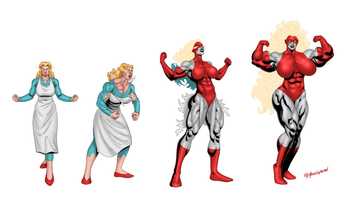 Supermom Sequence Commission By The Muscle Girl Fan On Deviantart