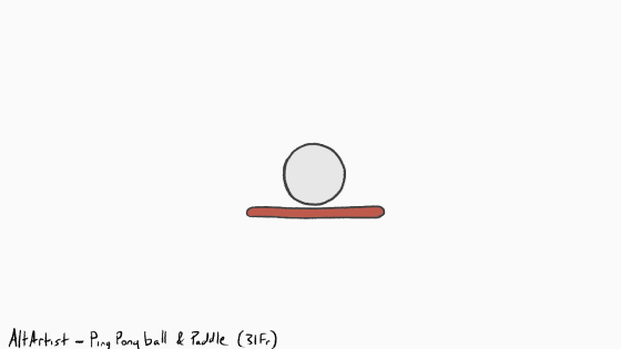 Animation Practice Ping Pong Ball And Paddle By Altartist On Deviantart