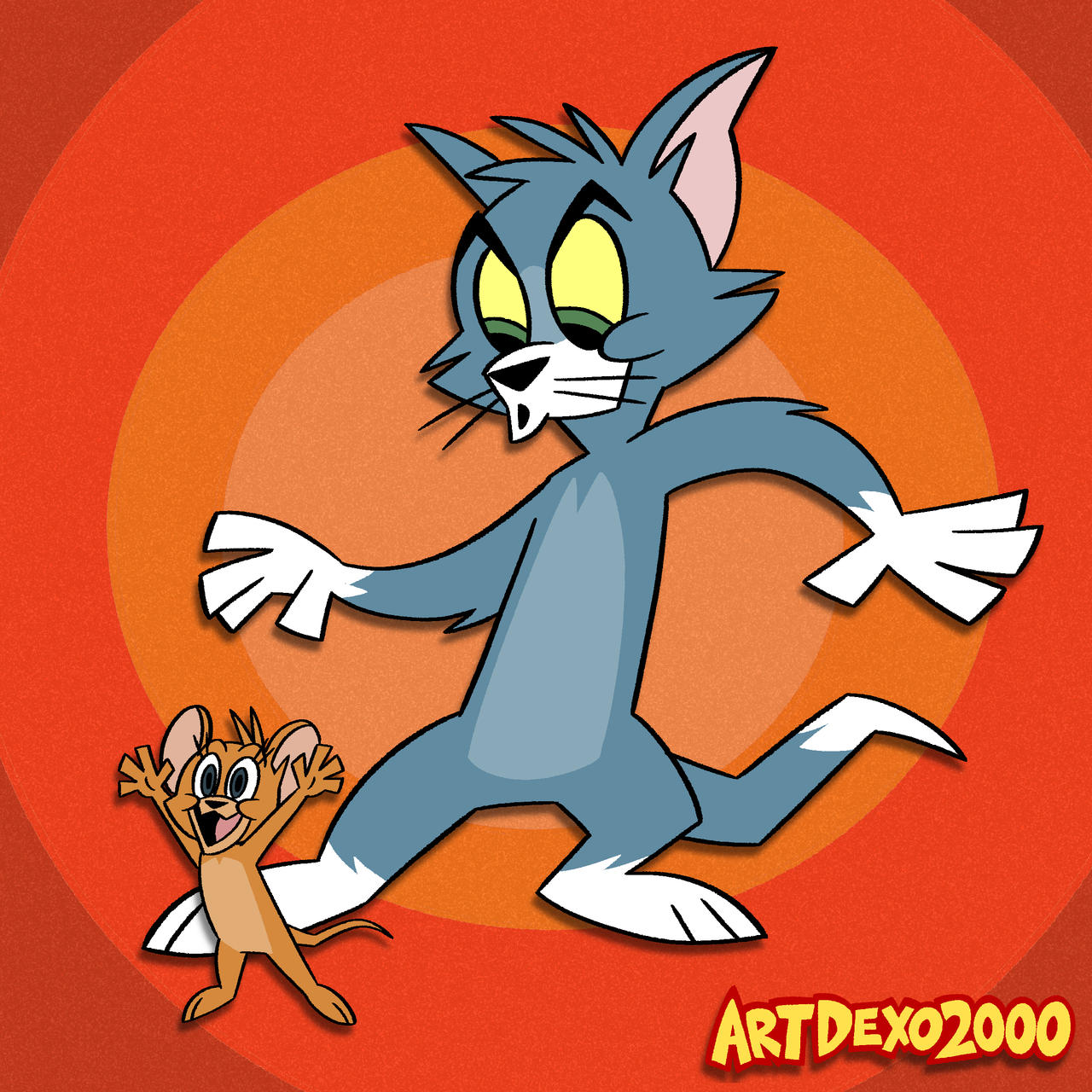 Tom And Jerry By Artdexo2000 On Deviantart