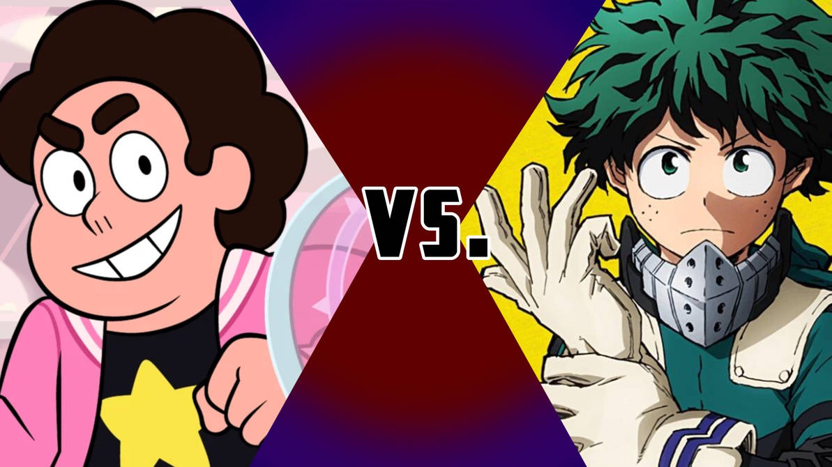 Steven Universe VS. Izuku Midoriya by Bluespider17 on DeviantArt Steven Universe VS. Izuku Midoriya by Bluespider17 on DeviantArt