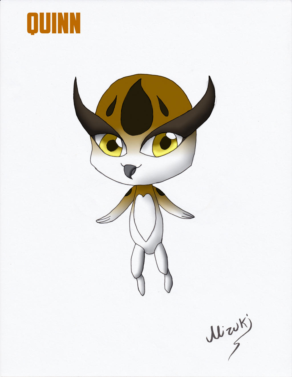 Oc Miraculous Kwami Quinn The Owl Kwami By Mizuki12341 On Deviantart