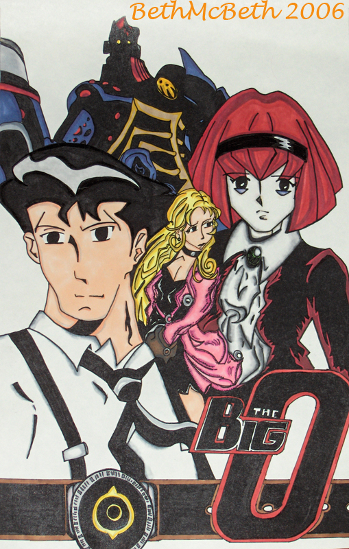 Big O Poster Colored by BethMcBeth on DeviantArt