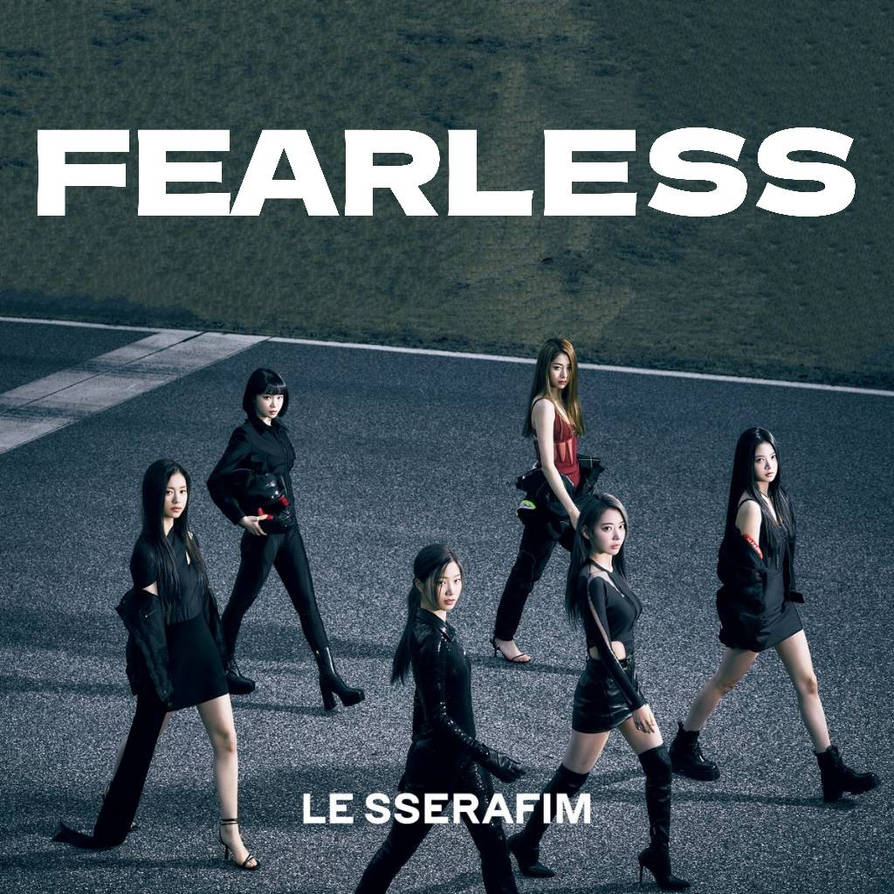 Le Sserafim Fearless Album Cover By Kyliemaine On Deviantart