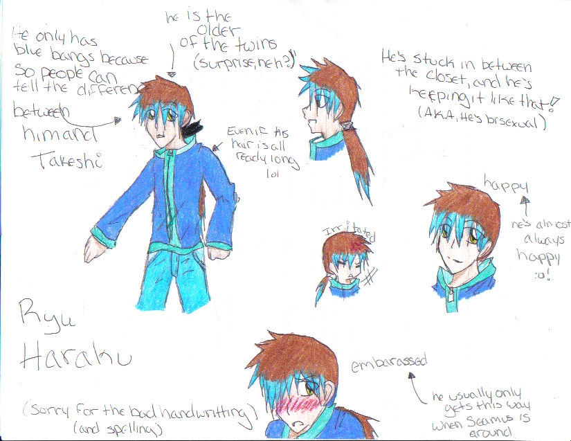 Ryu Character sheet by XMizukixUchihaX on DeviantArt