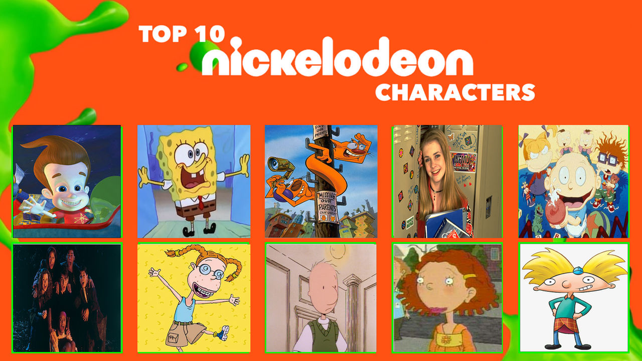 My Top 10 Favorite Nickelodeon Characters by Doctorjazzman1 on DeviantArt My Top 10 Favorite Nickelodeon Characters by Doctorjazzman1 on DeviantArt