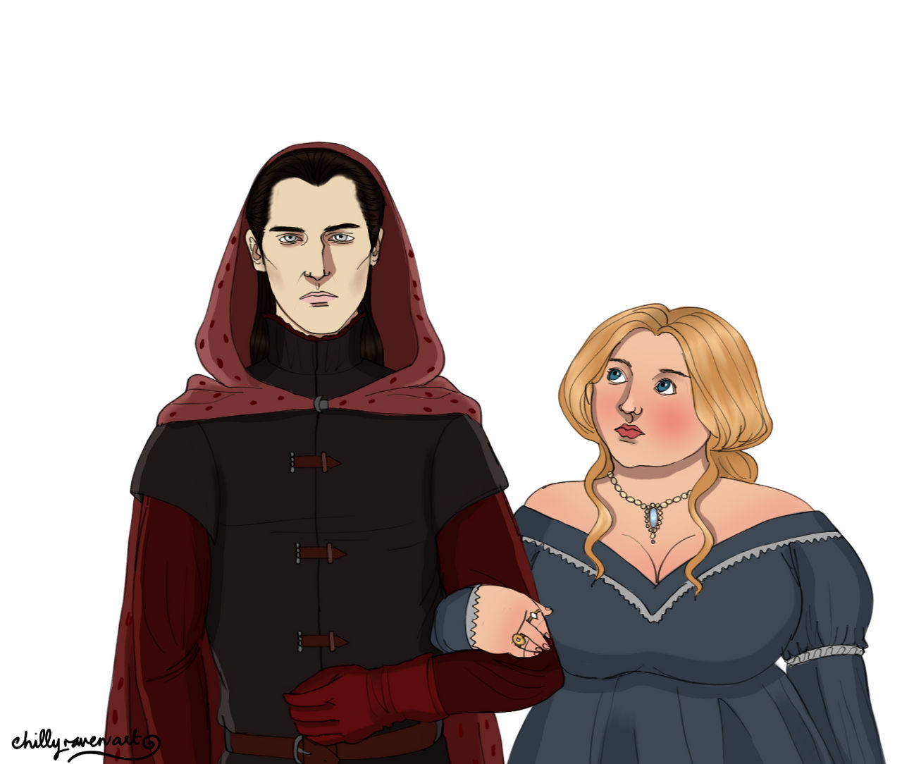 Roose Bolton X Walda Frey by chillyravenart on DeviantArt Roose Bolton X Walda Frey by chillyravenart on DeviantArt