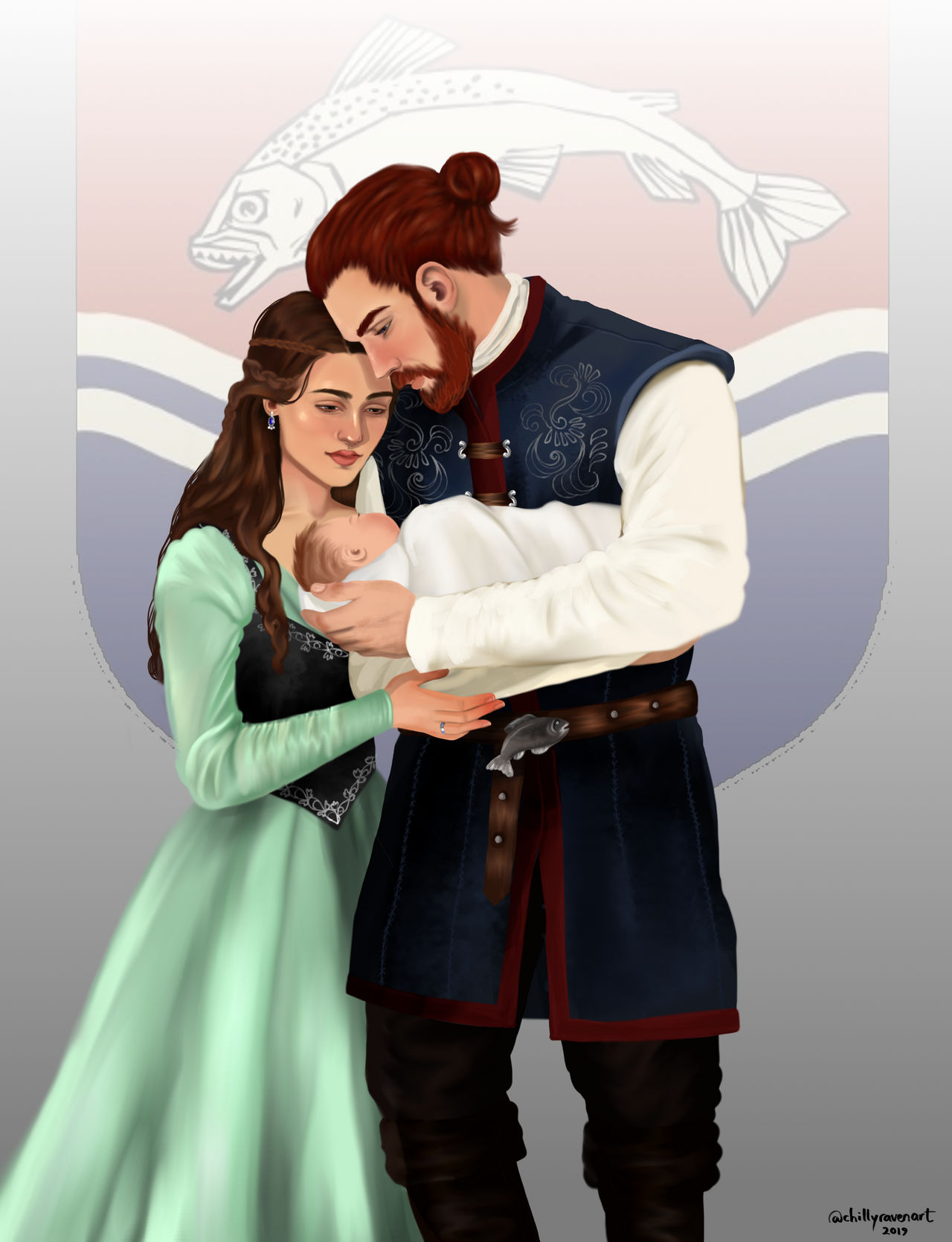 Edmure X Roslin by chillyravenart on DeviantArt Edmure X Roslin by chillyravenart on DeviantArt