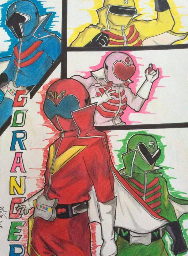 Himitsu Sentai Gorenger By Winston3196 On DeviantArt himitsu-sentai-gorenger-by-winston3196-on-deviantart