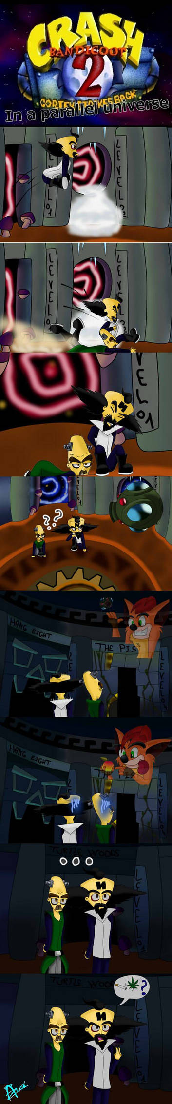Crash Bandicoot 2, In a Parallel Universe by NitrusBrio68 on DeviantArt Crash Bandicoot 2, In a Parallel Universe by NitrusBrio68 on DeviantArt