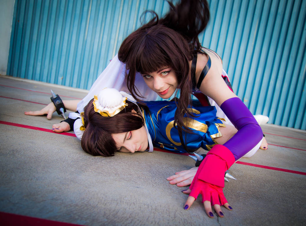 Anime Expo 2016 Juri Vs Chun Li Ko By Xxeljefexx On Deviantart