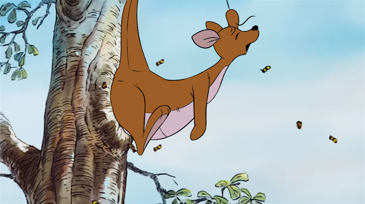 Kanga Stuck In The Honey Tree Re Edit By Potateymatey On Deviantart
