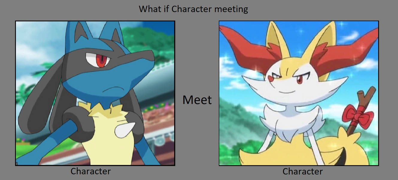 What If Lucario Meets Braixen By Katrienthechipmunk On Deviantart
