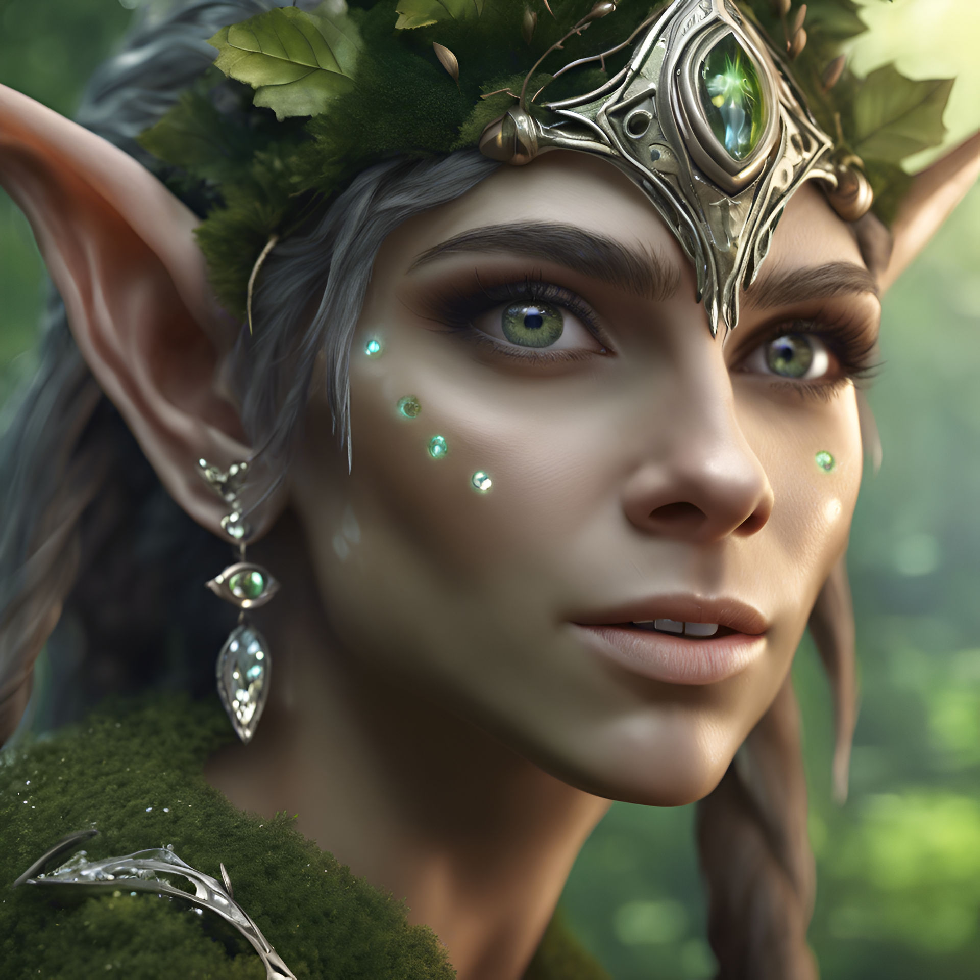 Elf Portrait Sdxl By Superilluminar On Deviantart