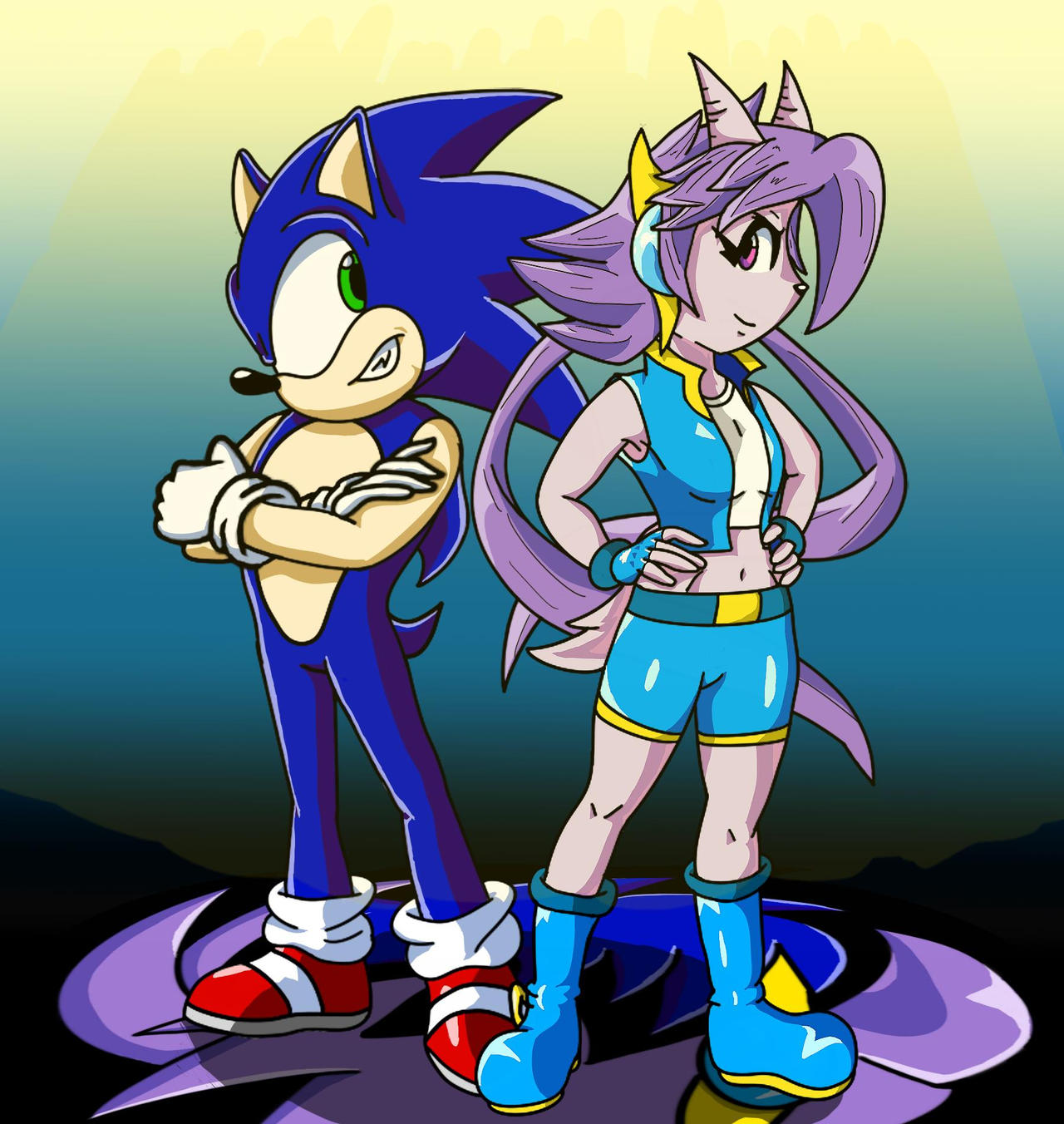 Sonic X Lilac Redraw By Triwarrior30 On Deviantart