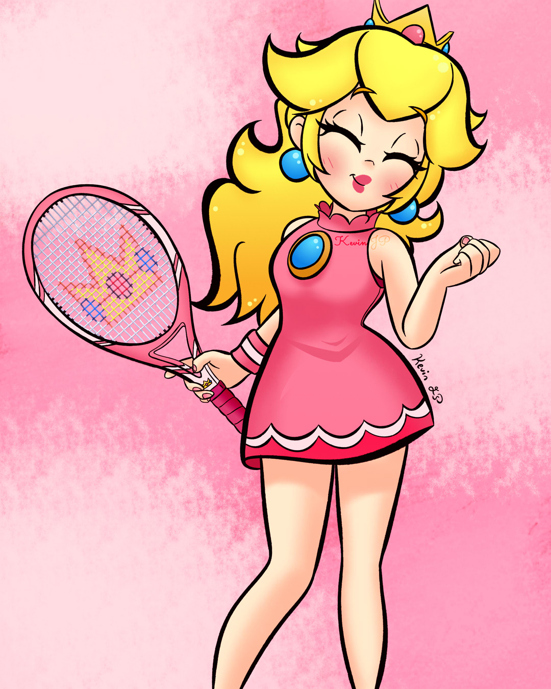 Mario Tennis Aces Pose Replication Peach By 52 Off