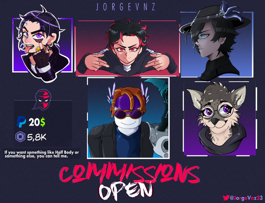Open Commision by JorgeVnz on DeviantArt Open Commision by JorgeVnz on DeviantArt