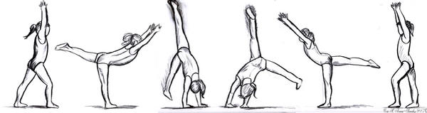 Cartwheel by LilleKraakeLunde on DeviantArt