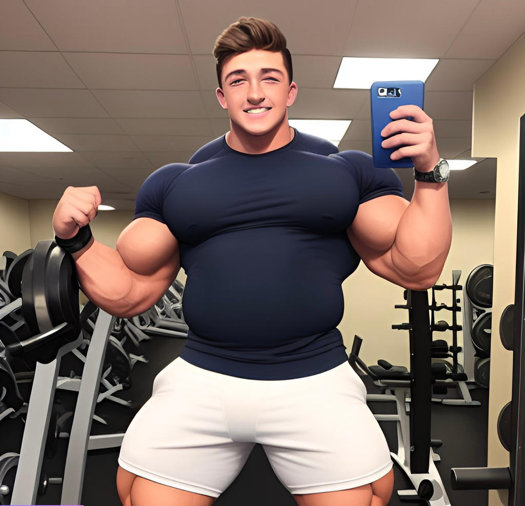 Cocky Gym Jock Ai Art By Ultrabeef On Deviantart