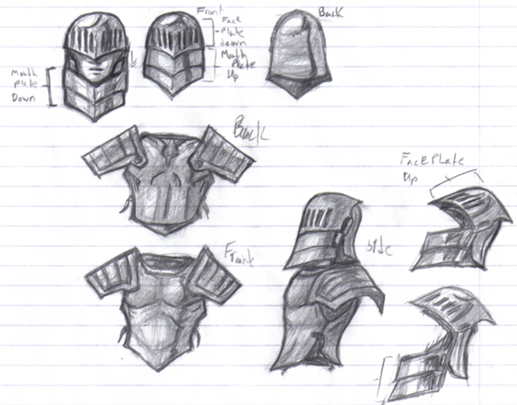 Early Donalbain armor by sole-soul on DeviantArt