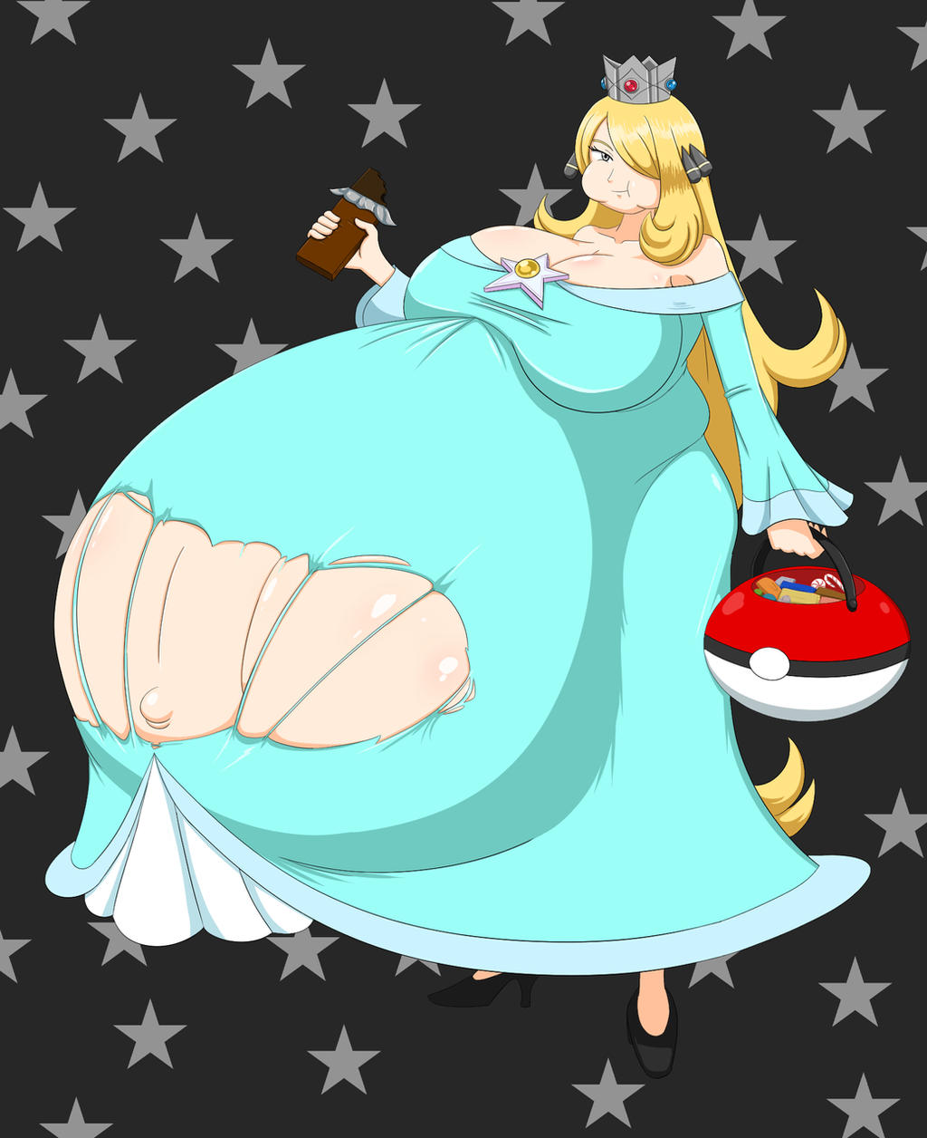 Redraw Cynthia My Biggest Star 2021 By Spooky Gh0st On Deviantart