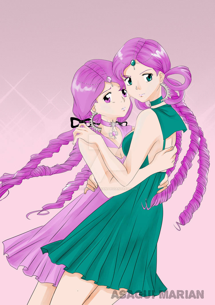 Sailor Lethe and Sailor Mnemosyne by Asagui-marian on DeviantArt Sailor Lethe and Sailor Mnemosyne by Asagui-marian on DeviantArt