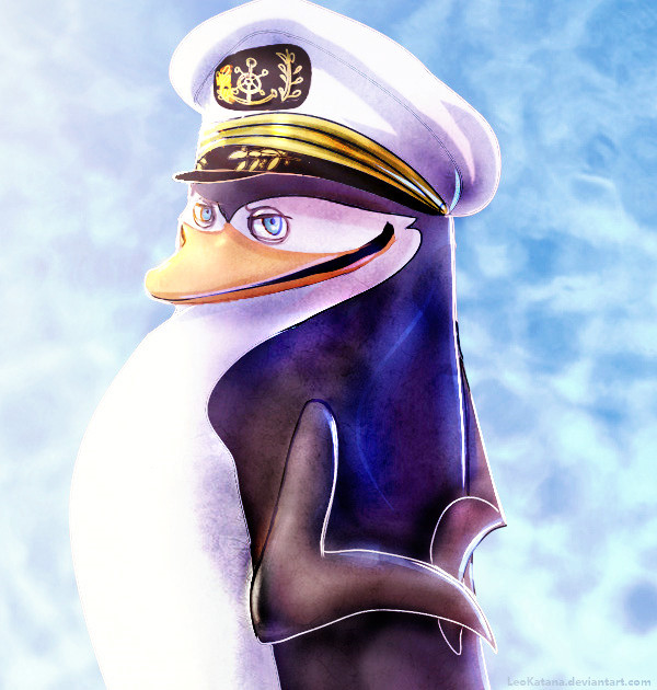 Penguins Of Madagascar Captain Skipper By Leokatana On Deviantart