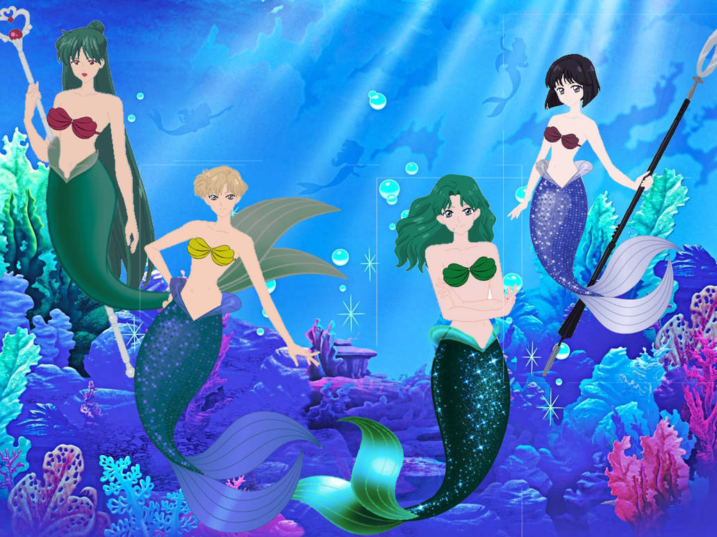 Sailor moon Mermaids 2 edit by Victheanimaldrawer on DeviantArt Sailor moon Mermaids 2 edit by Victheanimaldrawer on DeviantArt