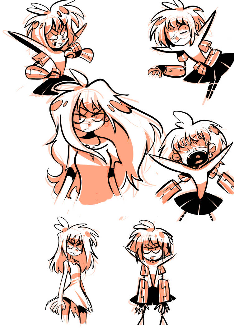 Nassy Sketches By Glitchpirate On Deviantart