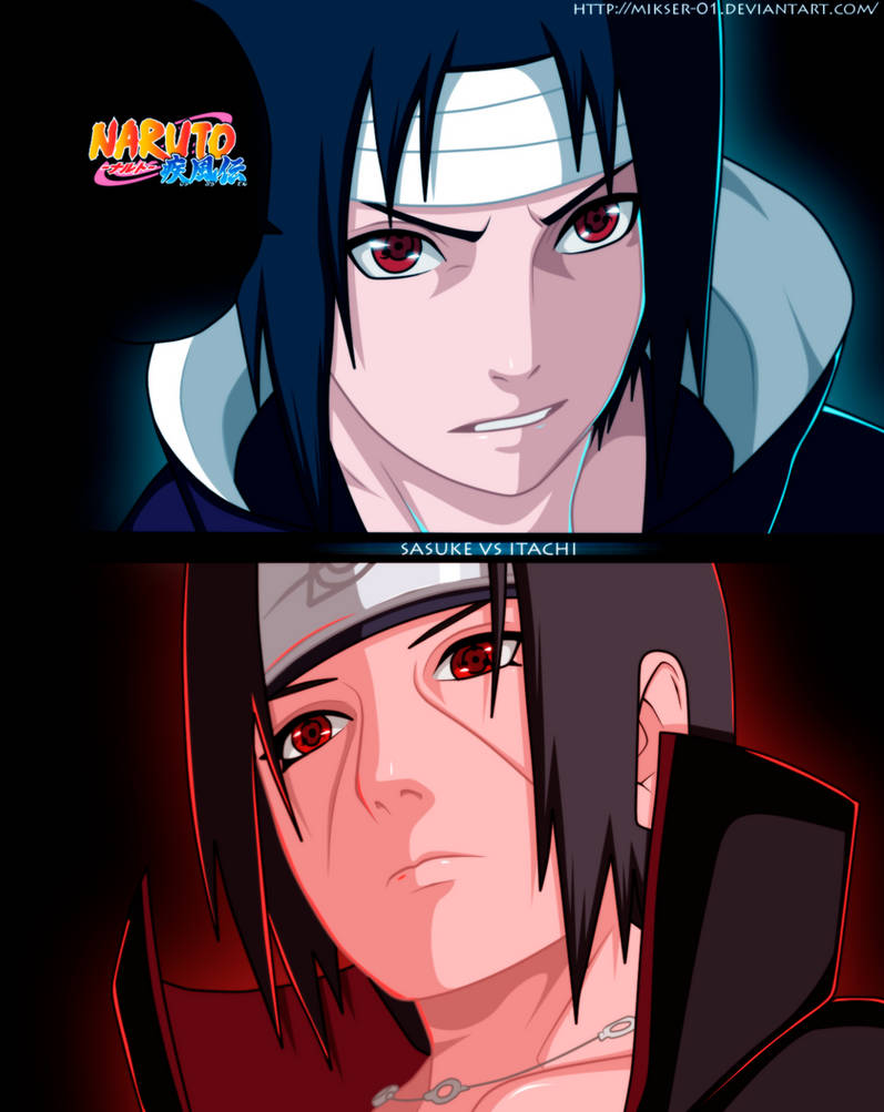 Sasuke Vs Itachi By Gold Mk On Deviantart