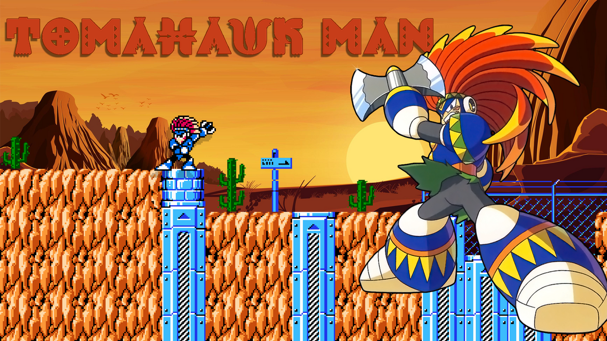 Mega Man 6 Tomahawk Man By Npcretro On Deviantart