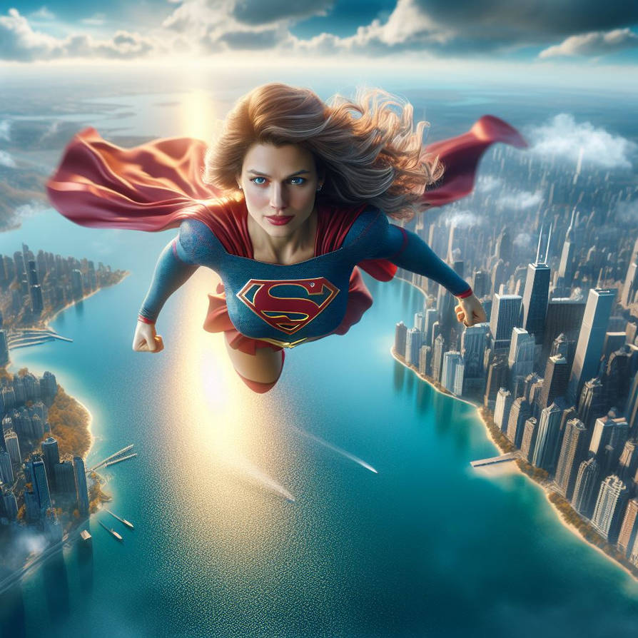 Supergirl Lake Sight By Gardenia76 On Deviantart