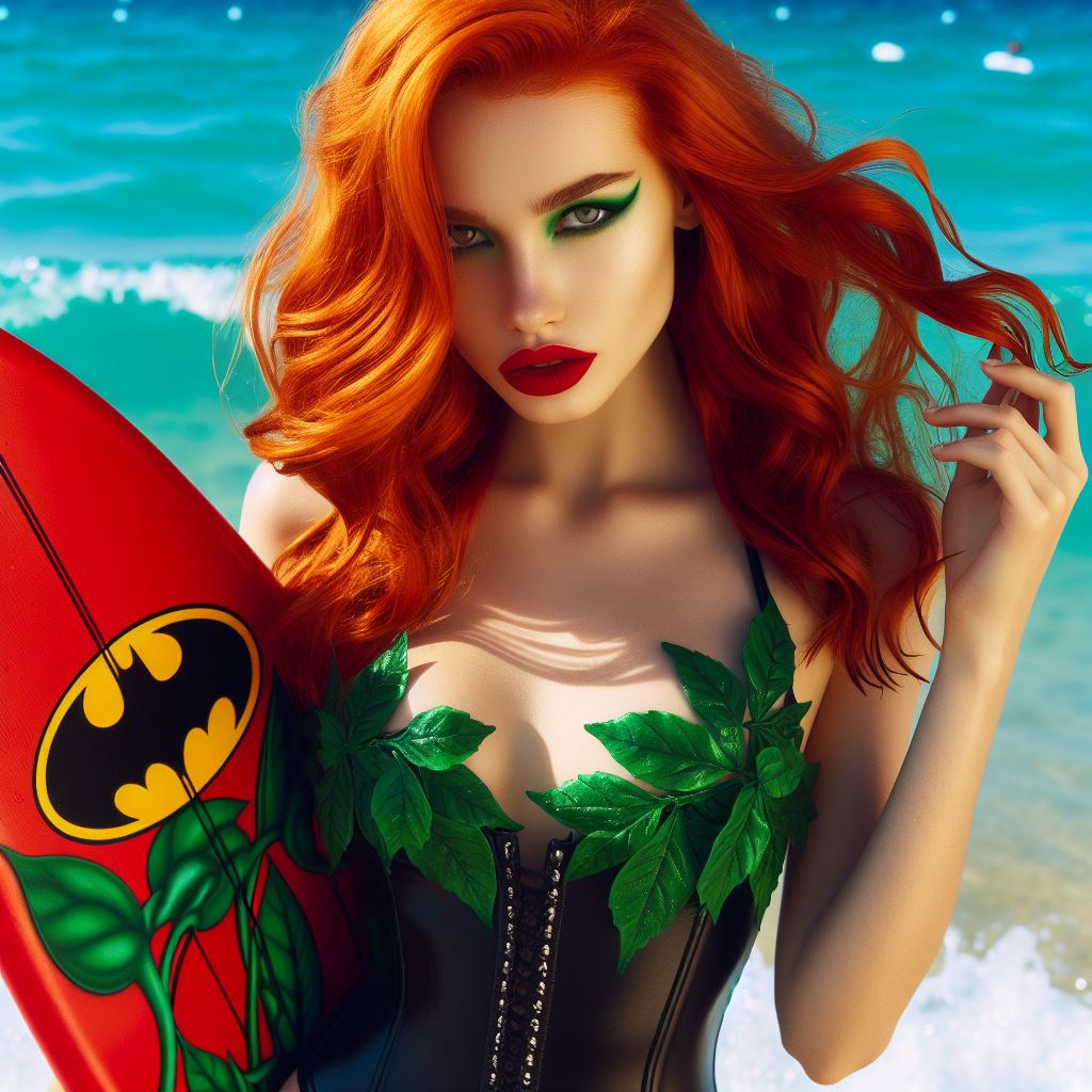 Sexy Poison Ivy After Surf By Gardenia76 On Deviantart