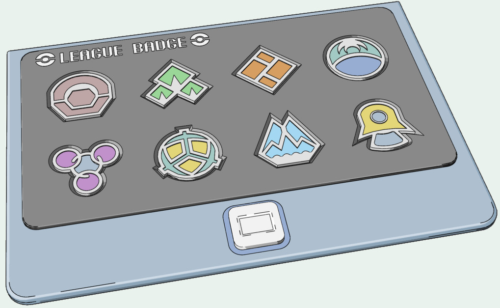 All Pokemon Badge Case
