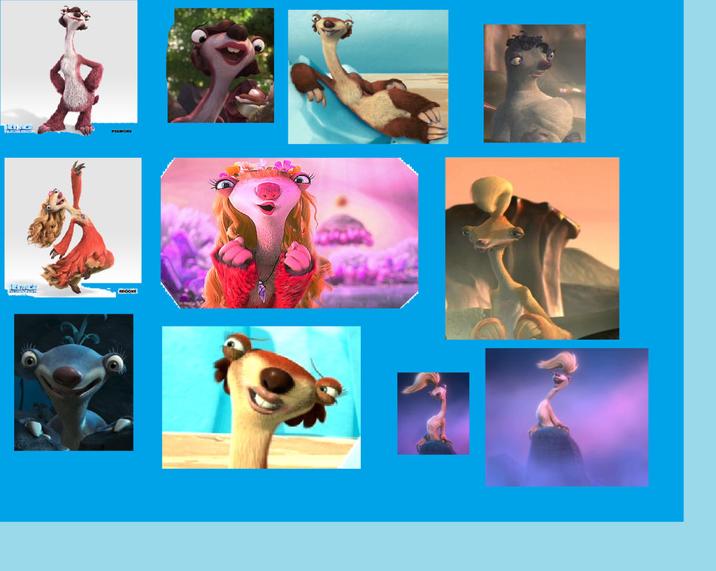 Ice Age Sloth Girls By Mikijarrin On Deviantart