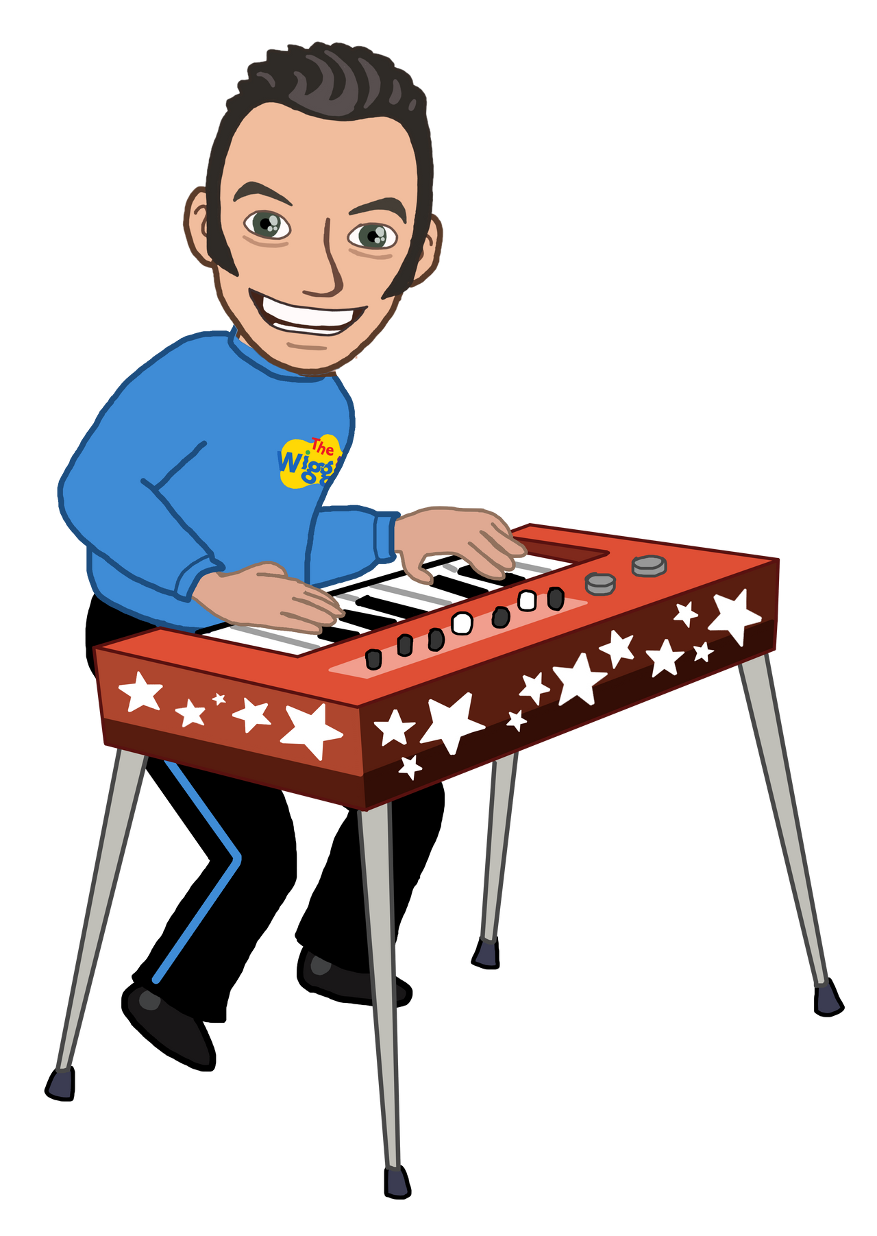 The Wiggles Anthony With Keyboard By Trevorhines On Deviantart