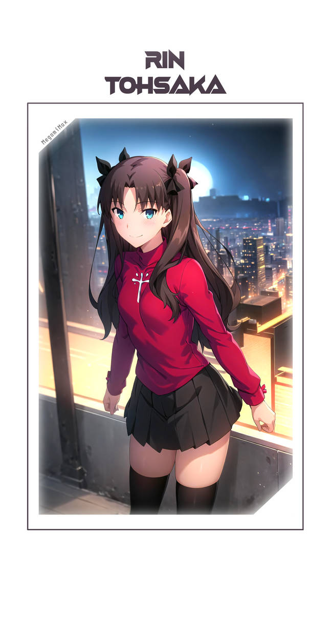 Fate Rin Tohsaka 11 By Megamimax On Deviantart