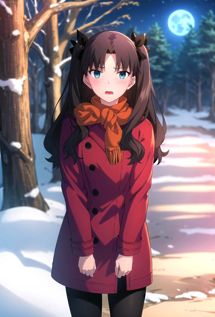 Fate Rin Tohsaka 12 By Megamimax On Deviantart