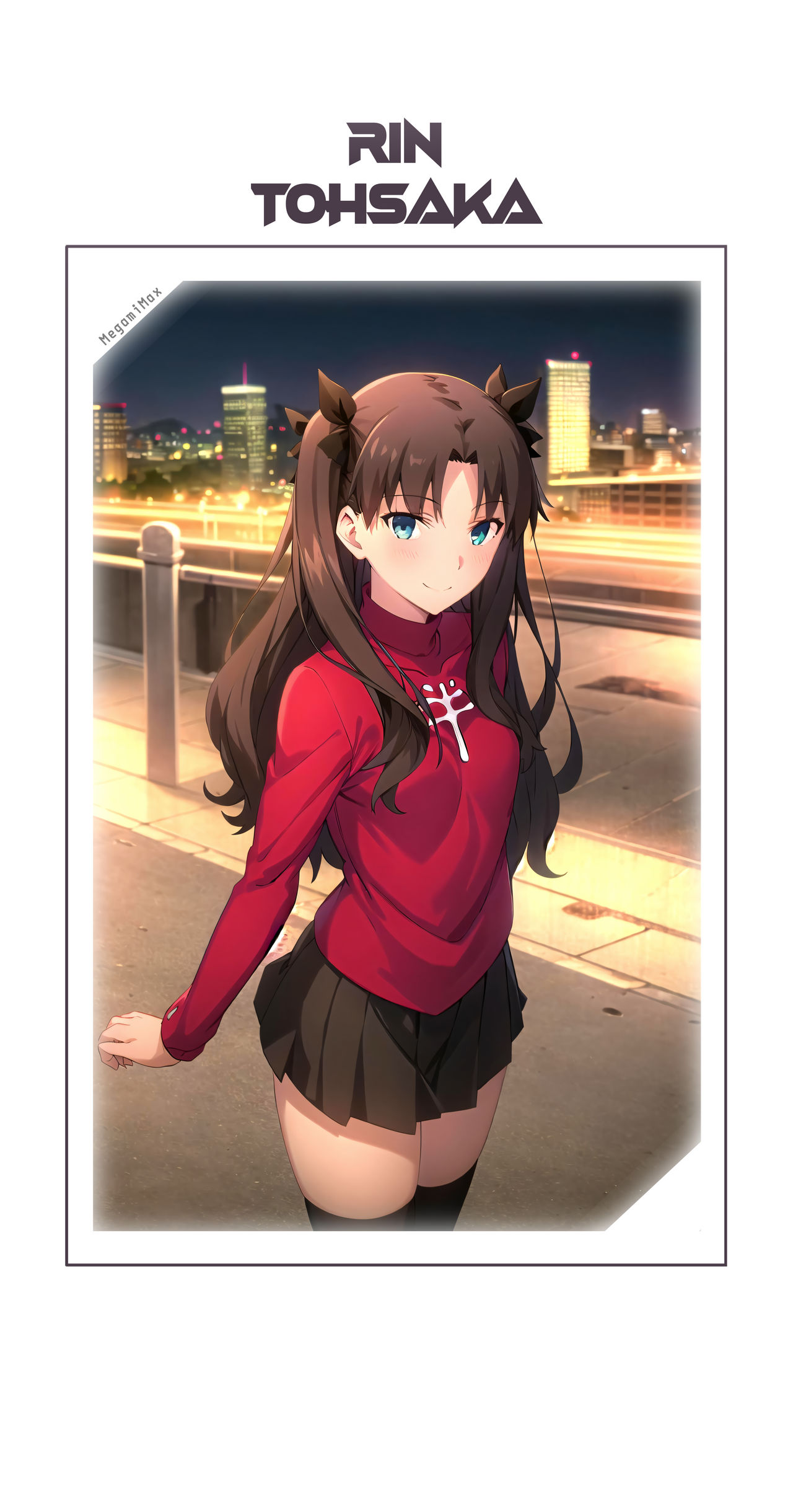 Fate Rin Tohsaka 17 By Megamimax On Deviantart