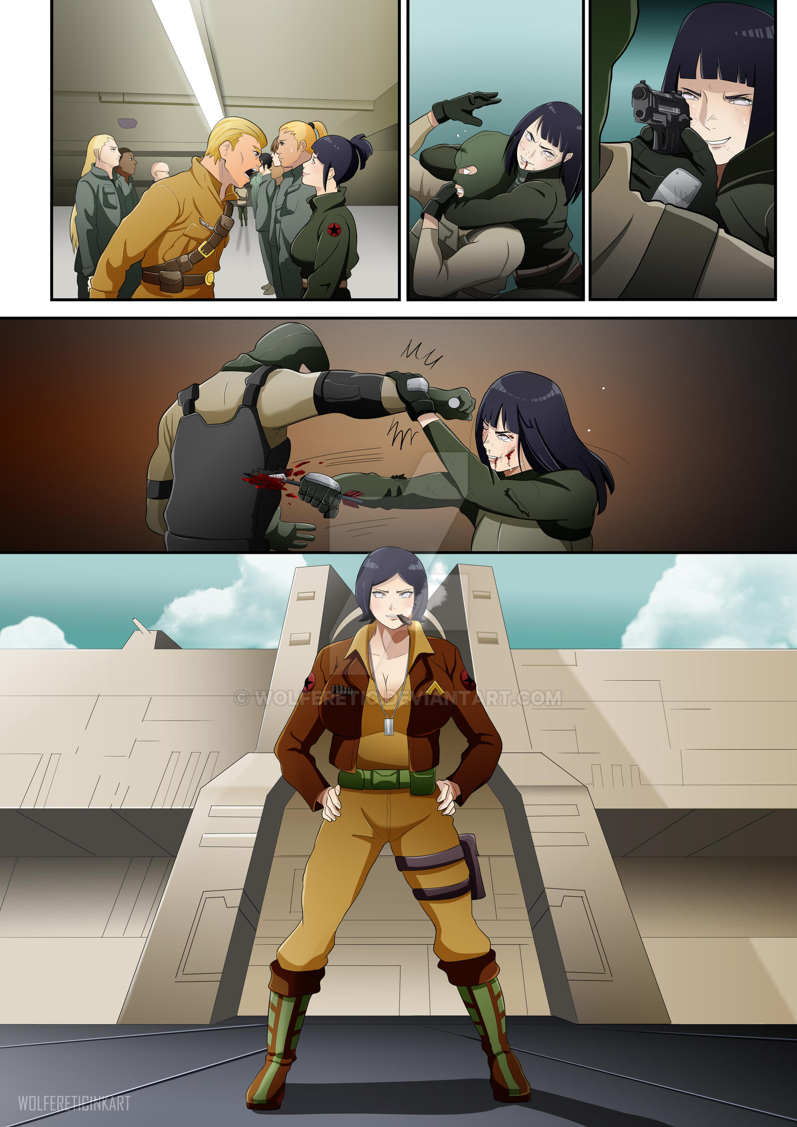Commission Doujinshi Hinata Gi Tav 4 By Wolferetic On Deviantart