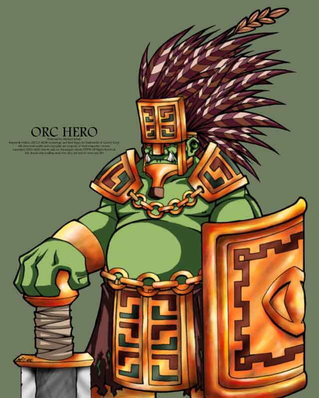 Orc Hero by Morbidmic on DeviantArt