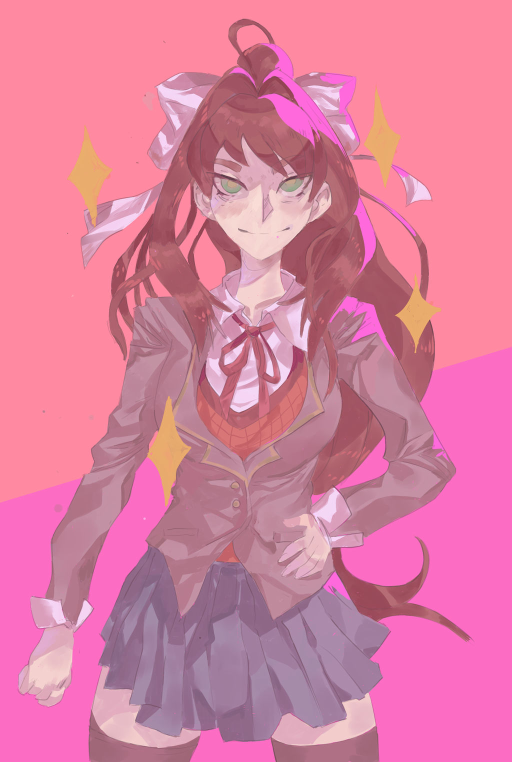 Monika By Ran Ran Ruuu On Deviantart