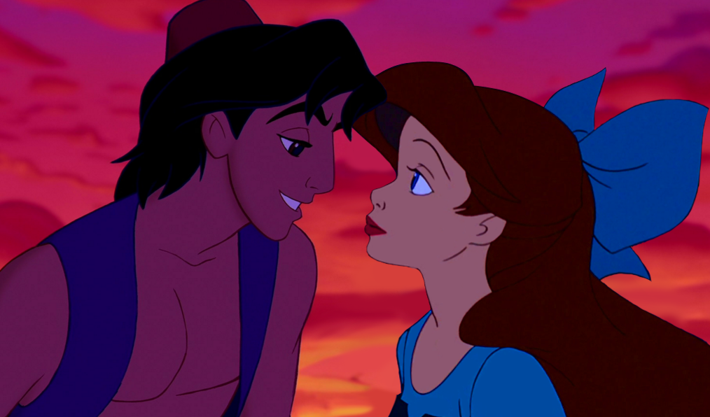 Aladdin X Ariel By Hyperspaceoddity On Deviantart
