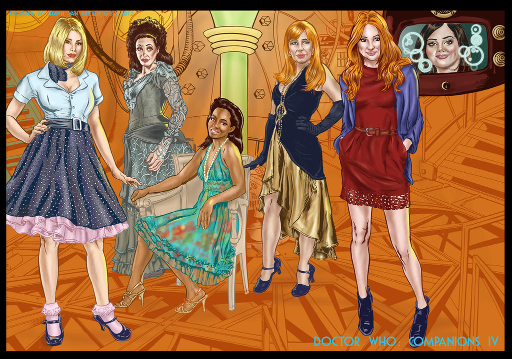 Doctor Who Companions Iv By Shawnvanbriesen On Deviantart