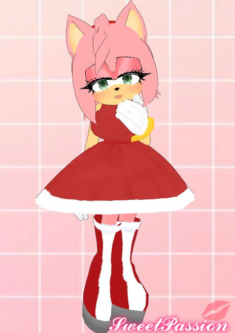Updated Amy Rose 3d Model By Xsweetpassionx On Deviantart