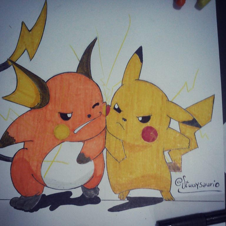 Raichu Vs Pikachu By StuuysaurioART On DeviantArt raichu-vs-pikachu-by-stuuysaurioart-on-deviantart