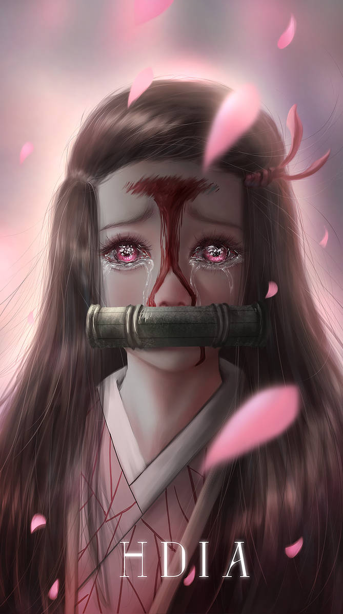 Nezuko Bikini Version By Hdiart On Deviantart