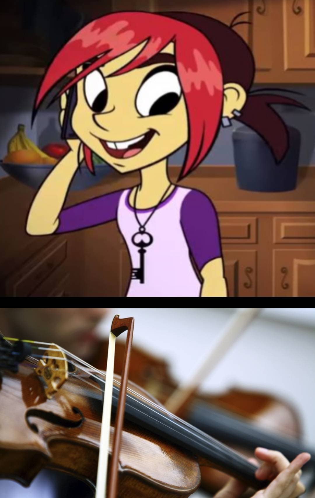 Mina Monroe Playing Violin Bunnicula By Weyantonio26 On Deviantart