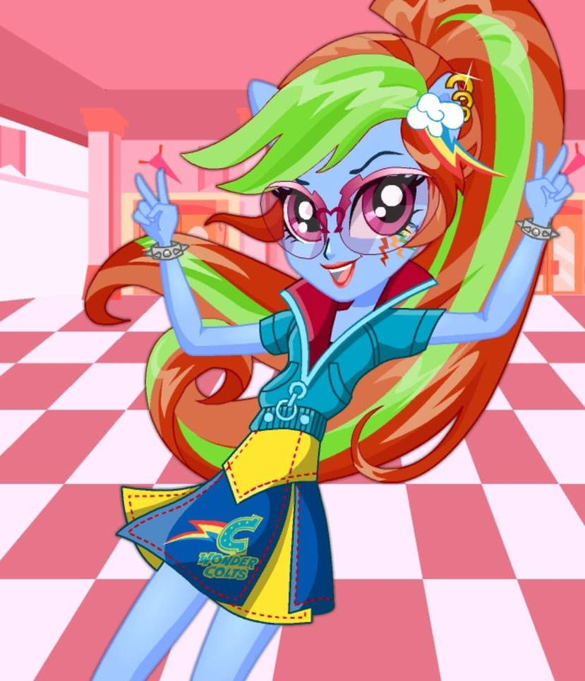 Rainbow Dash Alternate Lookstyle 3 V2 By Weyantonio26 On Deviantart