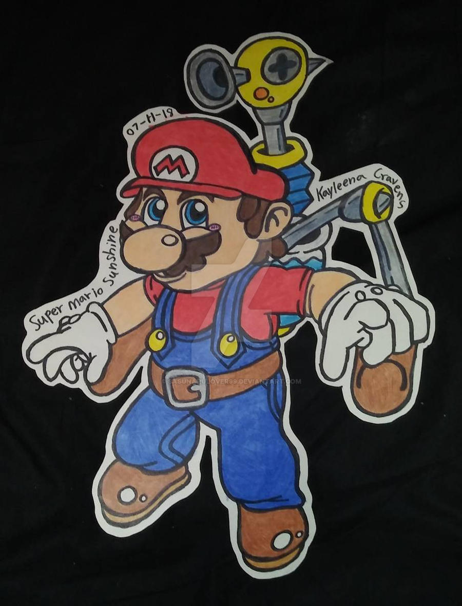 Super Mario Sunshine - Fan-Art by SasuNaruLover99 on DeviantArt Super Mario Sunshine - Fan-Art by SasuNaruLover99 on DeviantArt